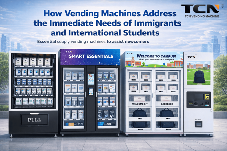 When People Arrive in a New City: How Vending Machines Support the ...